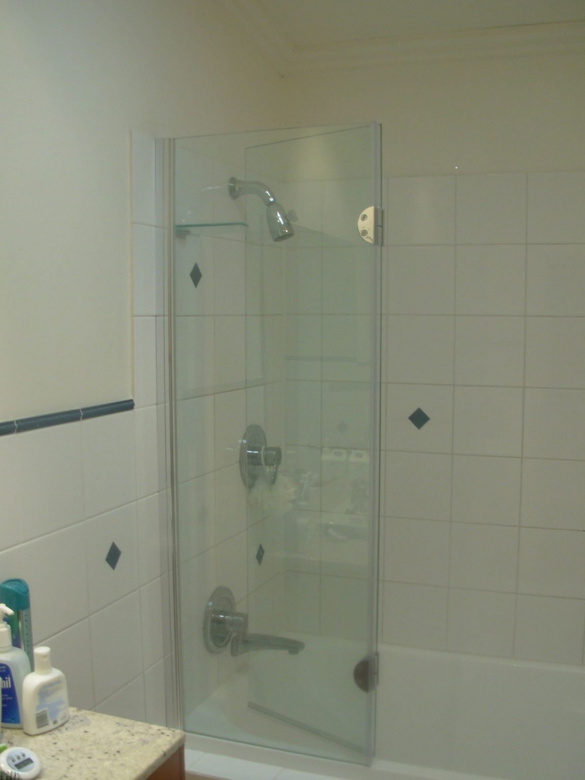 Over bath shower screens Brisbane - Shower Enclosure Service
